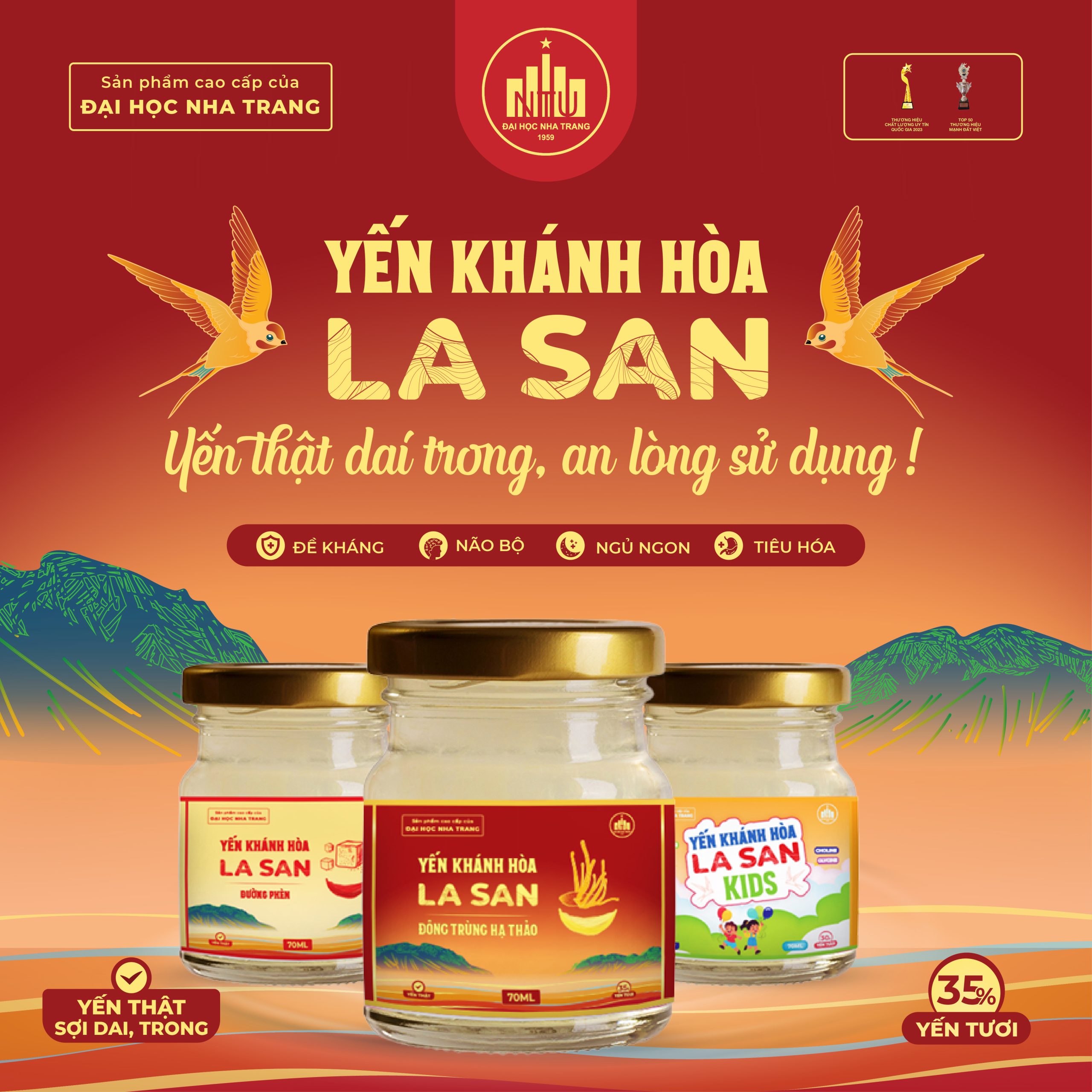 Yến Khánh Hòa LA SAN - MKA Brand Strategy Agency